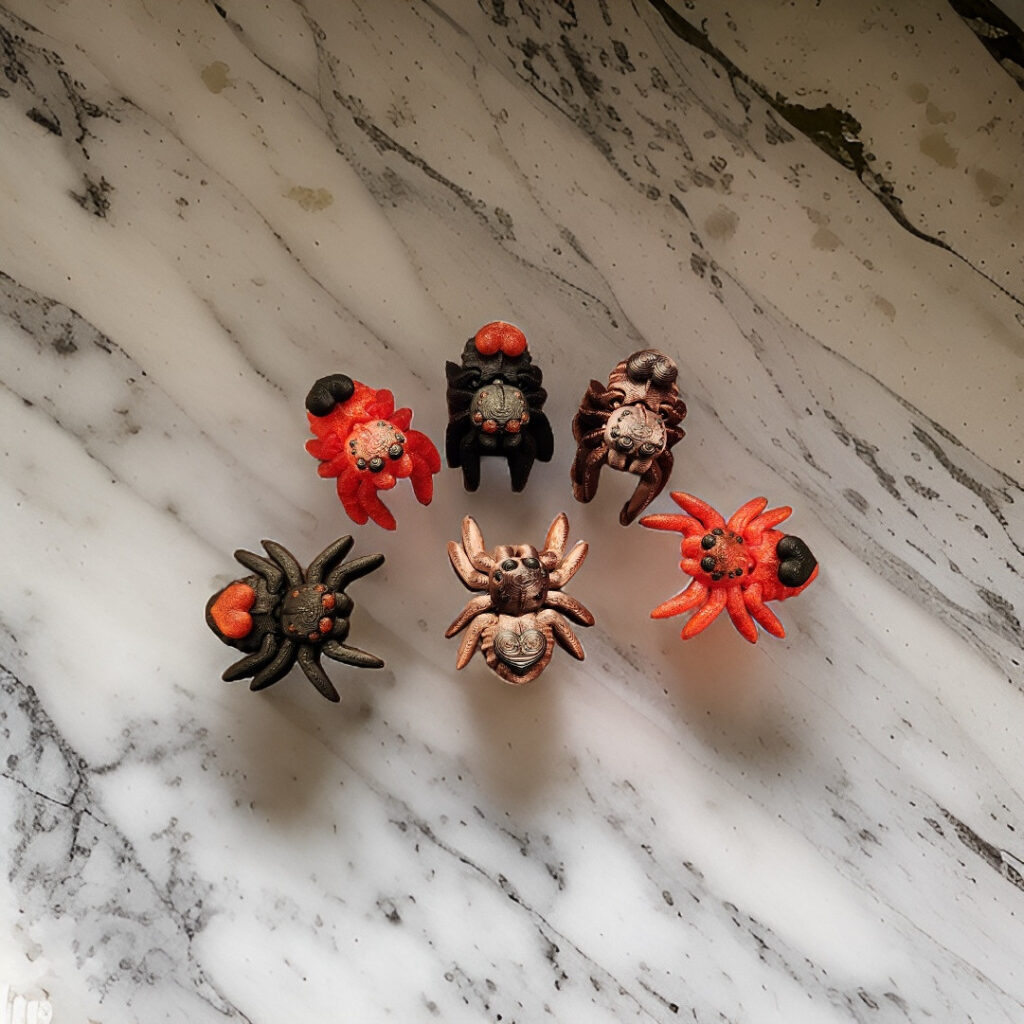 Cinderwing3D - Heart Spider - 3D Printed - So Stinkin' Cute Creations ...